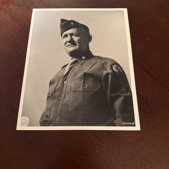 Art | Military Photo Brigadier General John T Pierce Us Army Wwii ...